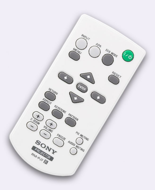 ریموت کنترل اصلی ویدئو پروژکتورهای سونی | قیمت | مشخصات | ویژگی ها ...